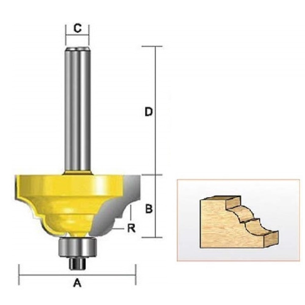 Classical Roman Ogee Bits – Kempston